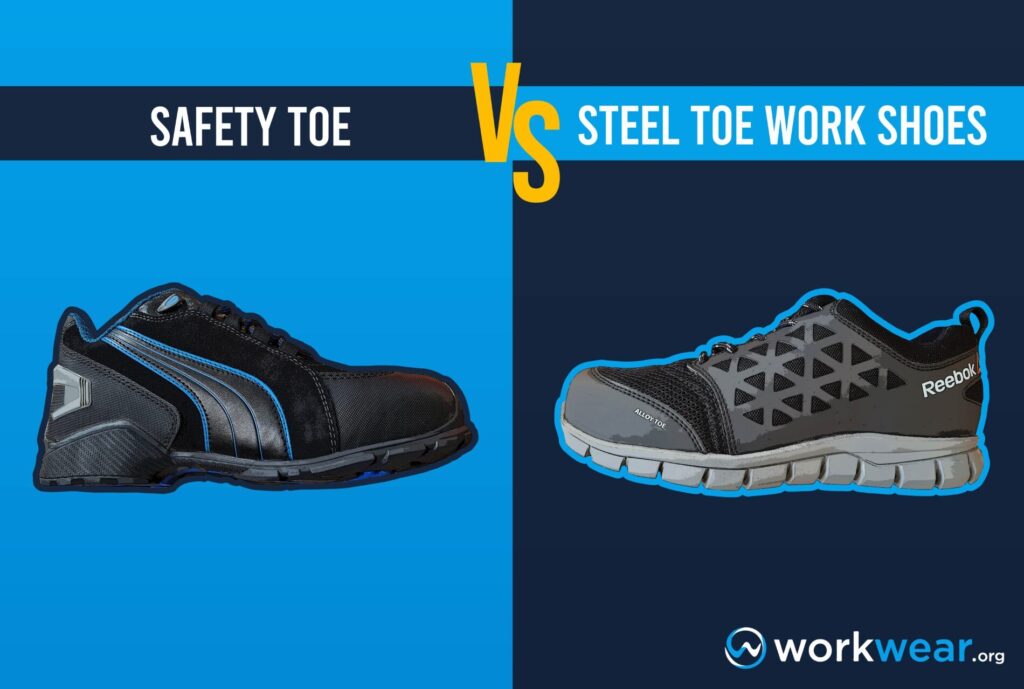 Safety Toe and Steel Toe Work Shoes: Is There a Difference? | WorkWear.org